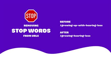 why you should not remove stop words from urls slugs