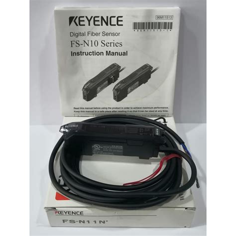 Keyence Fs N11n Digital Fiber Amplifier Input Volt12 24vdc Shopee