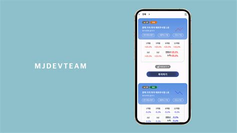 수익률 예측 프로그램 디자인 프론트 작업 프론트엔드·퍼블리싱 포트폴리오 크몽
