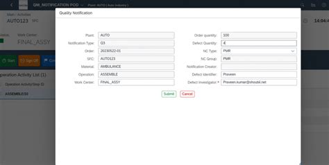 QM Notification Configuration From DMC To ERP ERP Q A