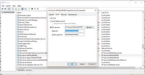 Installation Ms Sql Server Error On Log In Stack Overflow