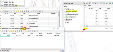 Qgis Spatialite View Appears Filtered In Attribute Table Wont