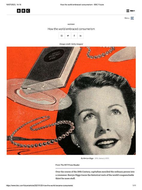 Bbc Consumerism Pdf