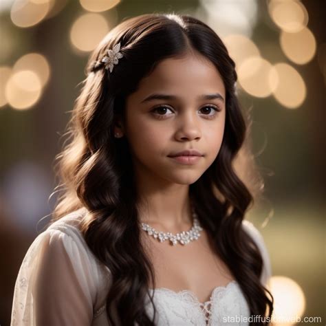 Jenna Ortegas Angelic Side Stable Diffusion Online