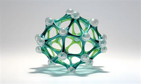 Premium Photo Fullerenes Molecular Structure Design Supramolecular Atomic Structure