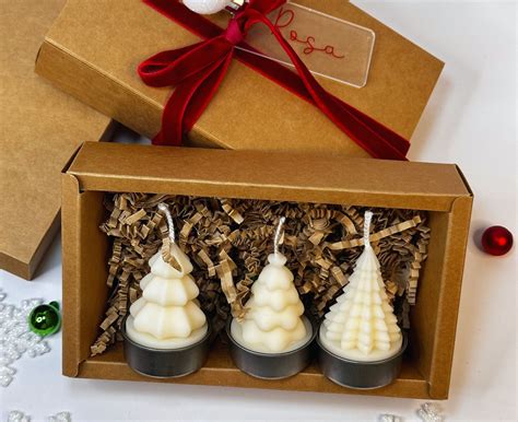 Mini Christmas Tree Candle T Box Christmas Personalized Candle Box
