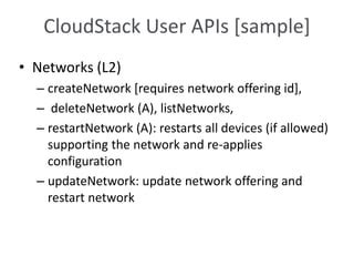 3 Networking CloudStack Developer Day PDF