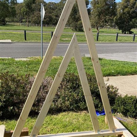 Double Triangle Backdrop Just4fun Party Hire