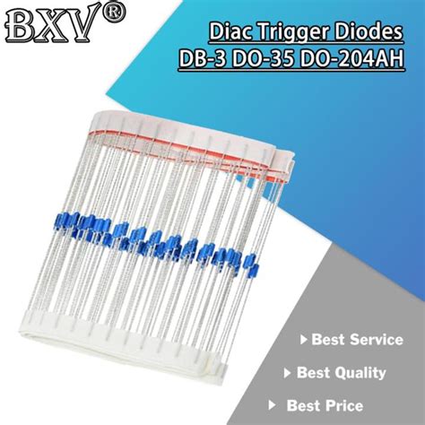 100PCS DB3 DB 3 Diac Trigger Diodes DO 35 DO 204AH Daraz Com Bd
