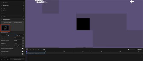 Image Sequence Not Working Properly