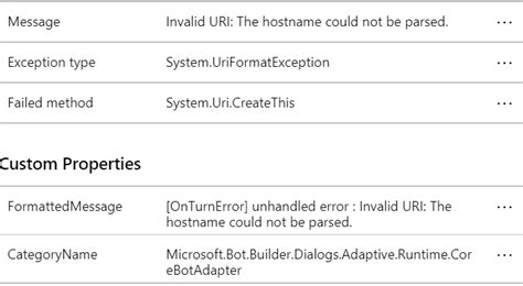 how to handle onturnerror unhandled error in bot framework