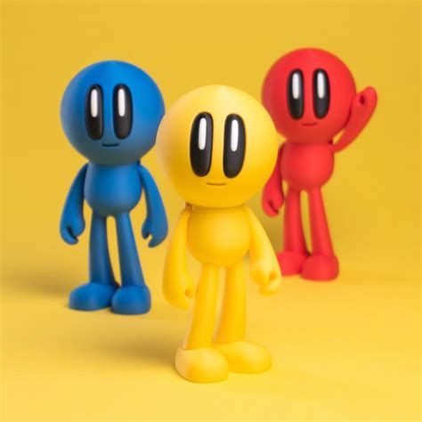 Blobhead Modular Articulating Art Toy 3d Model By Bloblab On Thangs