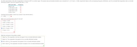 Solved Distributed Variable Use The Chi Squared Test With