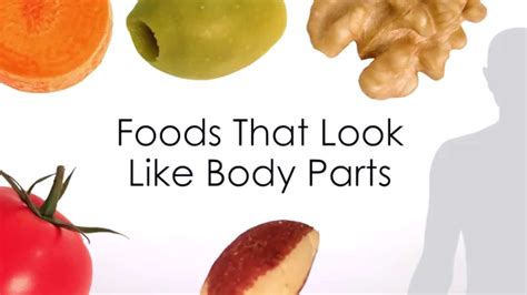 Fruits That Resemble Body Parts