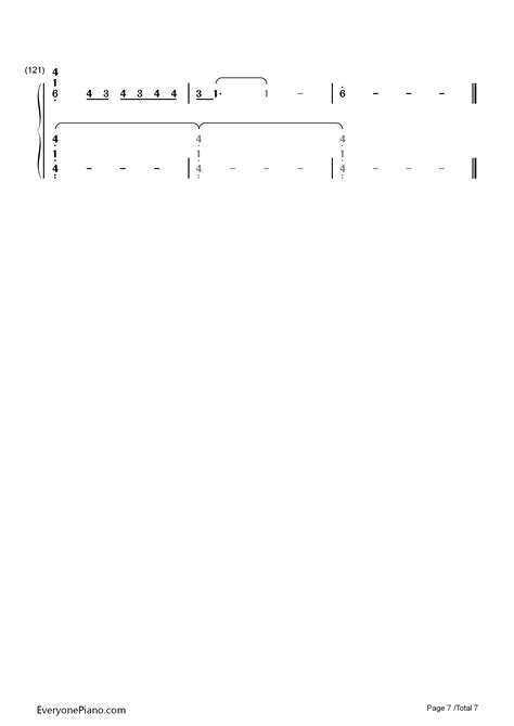 Let It Go简单版 冰雪奇缘主题曲双手简谱预览 Eop在线乐谱架