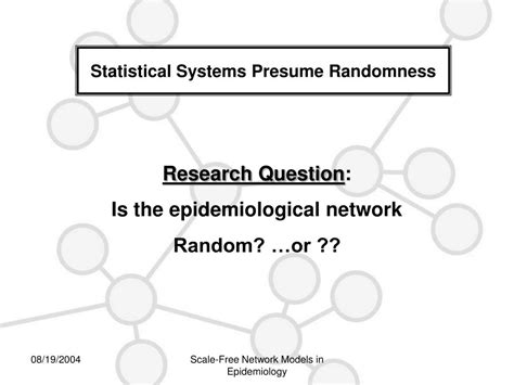Ppt Scale Free Network Models In Epidemiology Preliminary Findings Powerpoint Presentation