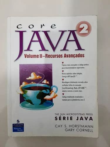 Core Java 2 Volume 2 Recursos Avançados Mercadolivre