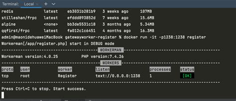 Docker分布式部署gatewayworker Docker分布式部署gatewayworker