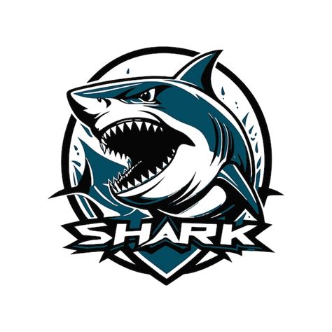 Logo De Football Des Requins