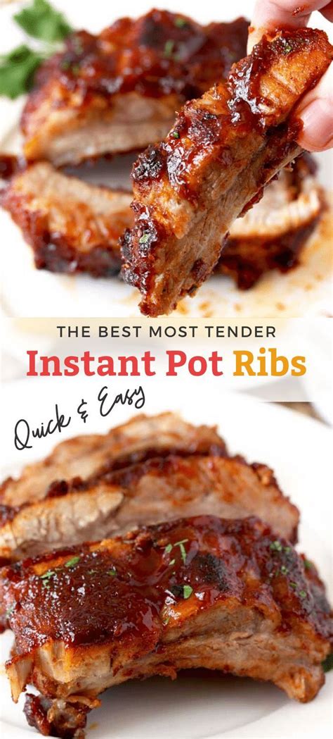 Instant Pot Pork Ribs Recipe Artofit