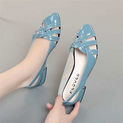 Huilm Mga Sapatos Ng Mga Kababaihan Na May Mataas Na Takong S A Taas Ng 3cm Na Katad Sapatos Ng