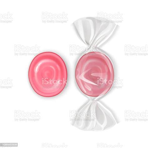 현실적인 과자 다채로운 과일 막대 사탕 캐 러 멜 흰색 배경에 고립의 세트 0명에 대한 스톡 벡터 아트 및 기타 이미지 0명 3차원 형태 개념 Istock