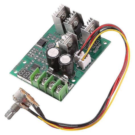Dc V A Adjustable Led Digital Motor Speed Regulator Pwm Motor