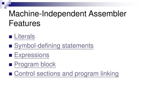 Ppt Chapter 2 Assemblers Powerpoint Presentation Free Download Id