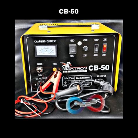 Jual Charger Accu Casan Aki Maxtron Cb 50 Bs 2 Accu Shopee Indonesia