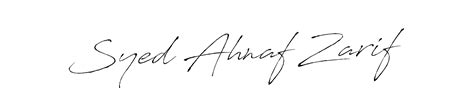 97 Syed Ahnaf Zarif Name Signature Style Ideas Excellent E Sign