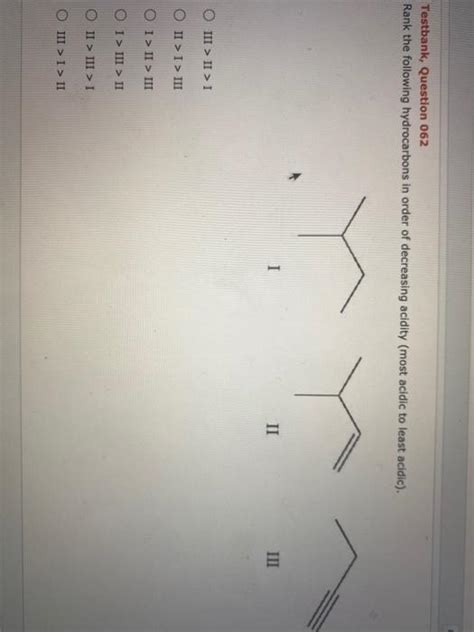 Solved Testbank Question 062 Rank The Following