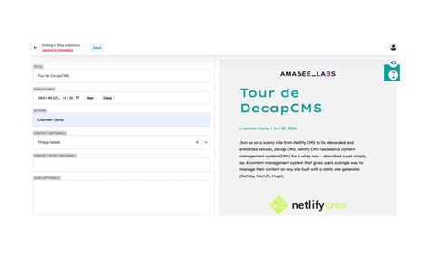 Tour De Decapcms Amazee Labs