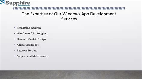 Ppt Windows App Development Services Windows Application Developer