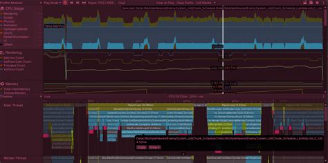 Why Is My Job Staying On The Main Thread When Using Scheduleparallel Unity Engine Unity