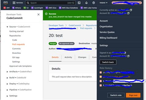 Amazon Web Services Equivalent To Switch Role In Aws Console In Aws
