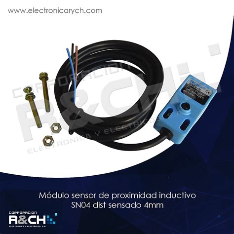 Md Sn04 N Modulo Sensor De Proximidad Inductivo Sn04 Dist Sensado 4mm
