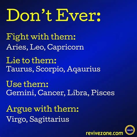 The Most Dangerous Zodiac Signs Infographic Artofit