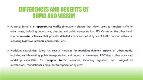 Sumo Simulation Of Urban Mobility Pptx