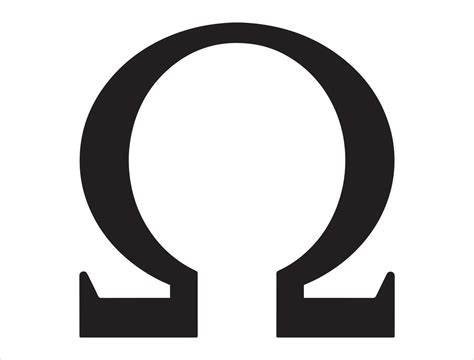 Omega Symbol Silhouette 46601989 Vector Art At Vecteezy Omega Symbol Silhouette 46601989 Vector Art At Vecteezy