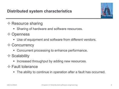 Ch17 Distributed Software Engineering Pptx Computer Networking Computing