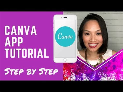 Canva Tutorial How To Use Canva App On Mobile To Create Stunning Graphics Canva Video
