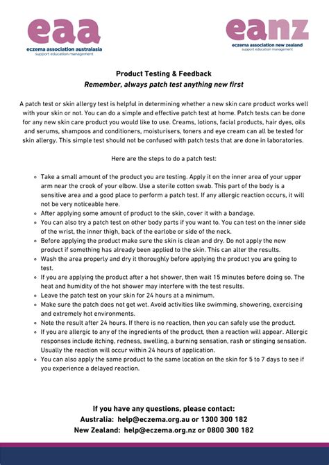 Resources Eczema Association Of Australasia
