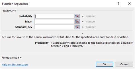 Norm Inv Excel Syntax Step By Step Examples How To Use