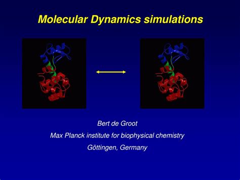 Ppt Molecular Dynamics Simulations Powerpoint Presentation Free