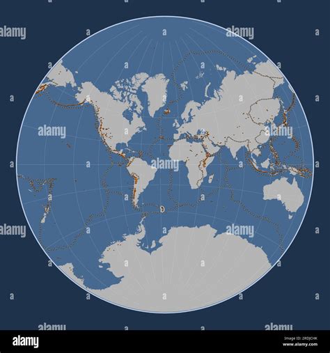 Shape Of The Sandwich Tectonic Plate On The Solid Contour Map In The Lagrange Projection