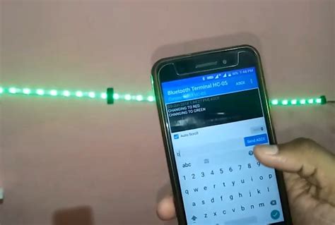 Control Ws2812 Neopixel Led Strip Over Bluetooth Using Arduino Uno 4