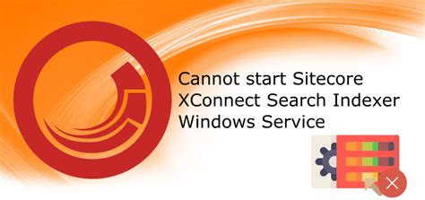 Cannot Start Sitecore Xconnect Search Indexer Windows Service Straight To The Core