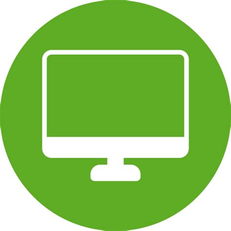 Computer Generic Blue Icon