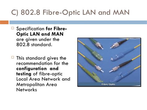standar ieee 802 8 fiber optic lan and man standar fddi sekedar