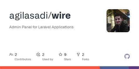 Github Agilasadi Wire Admin Panel For Laravel Applications